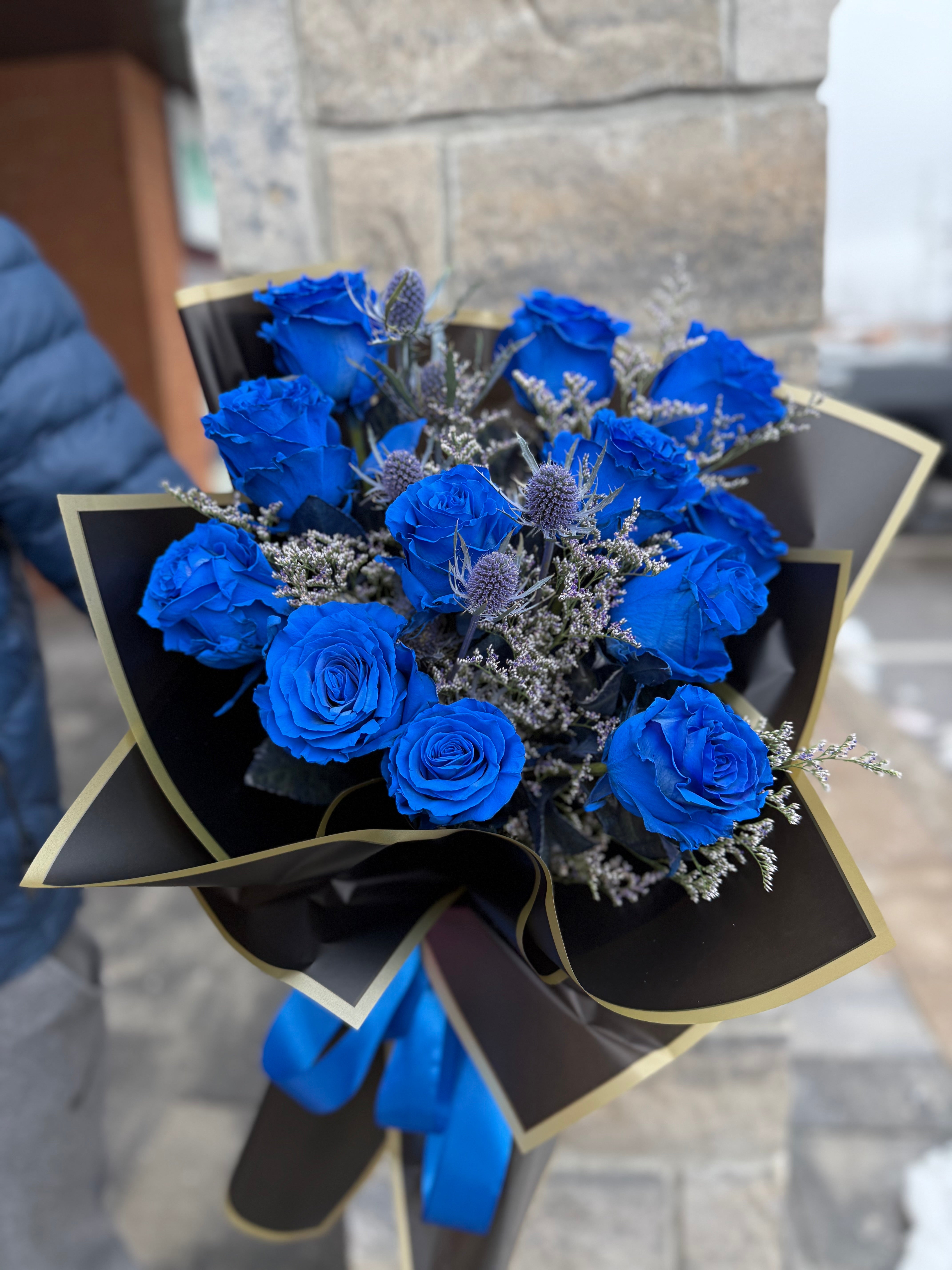 Midnight Bloom | Blue Roses Near Me